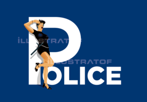 police-pin up - Illustratof